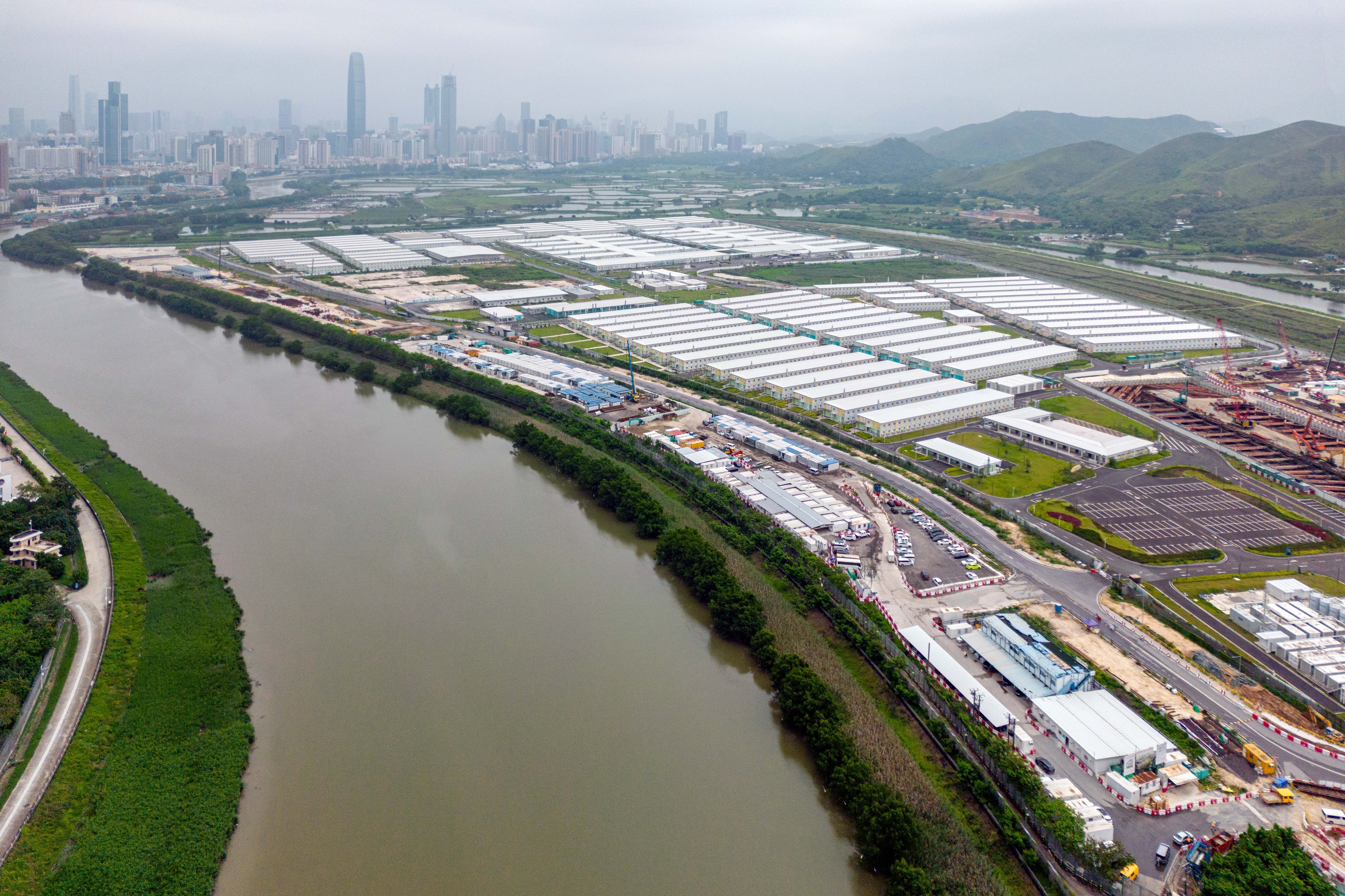 Development of Lok Ma Chau Loop: Main Works Package 1 - Contract 1 Site ...